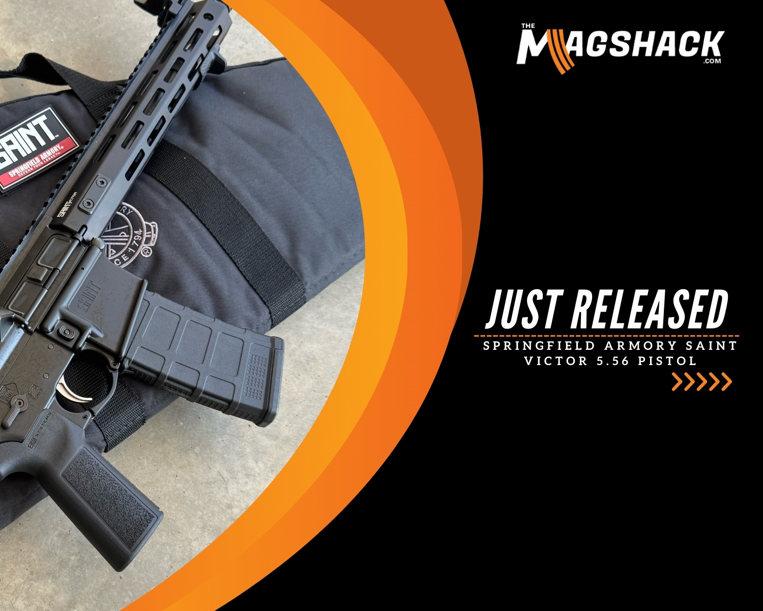 Just Released: Springfield Armory Saint Victor 5.56 Pistol | The Mag Shack