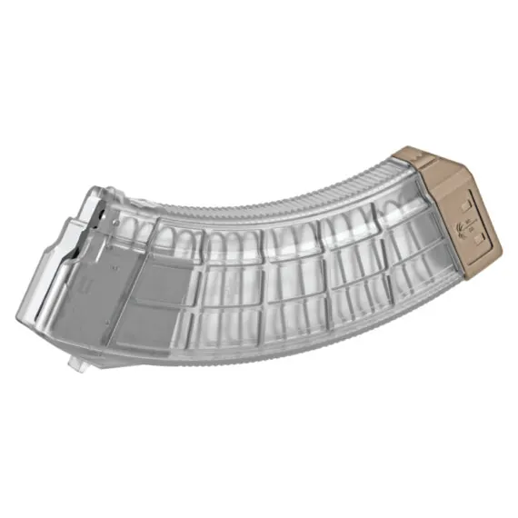 US Palm AK-47 7.62x39mm 30 Round Clear Magazine | The Mag Shack