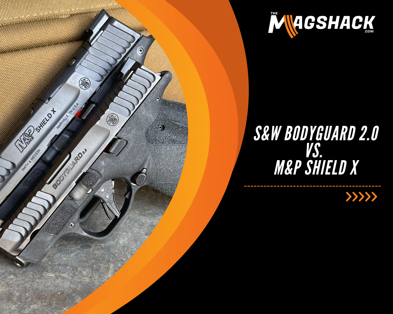 CCW Battle: Smith & Wesson Bodyguard 2.0 vs. M&P Shield X